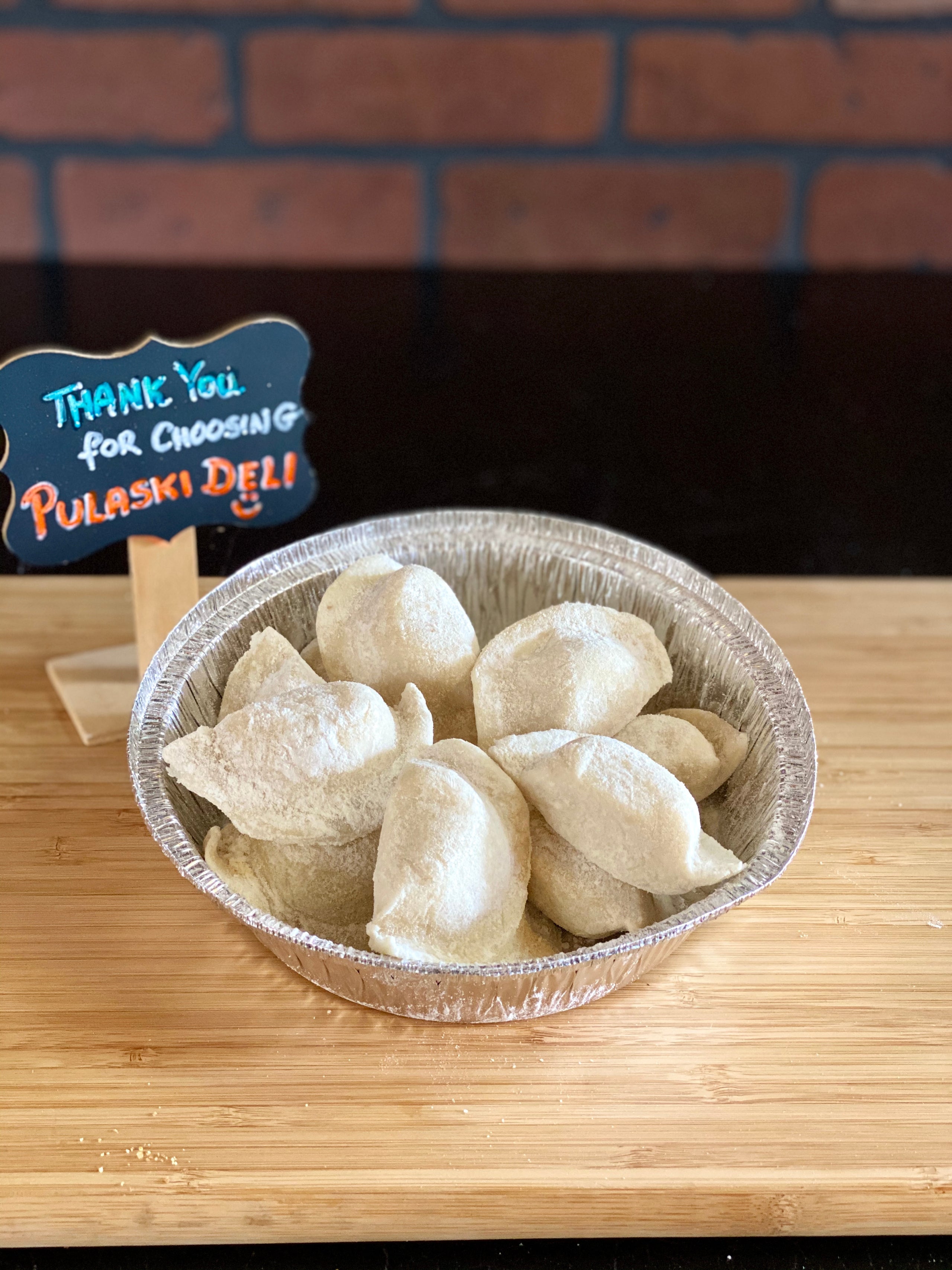 Potato&Cheese Pierogi fresh uncooked 12pc | Pulaski Deli