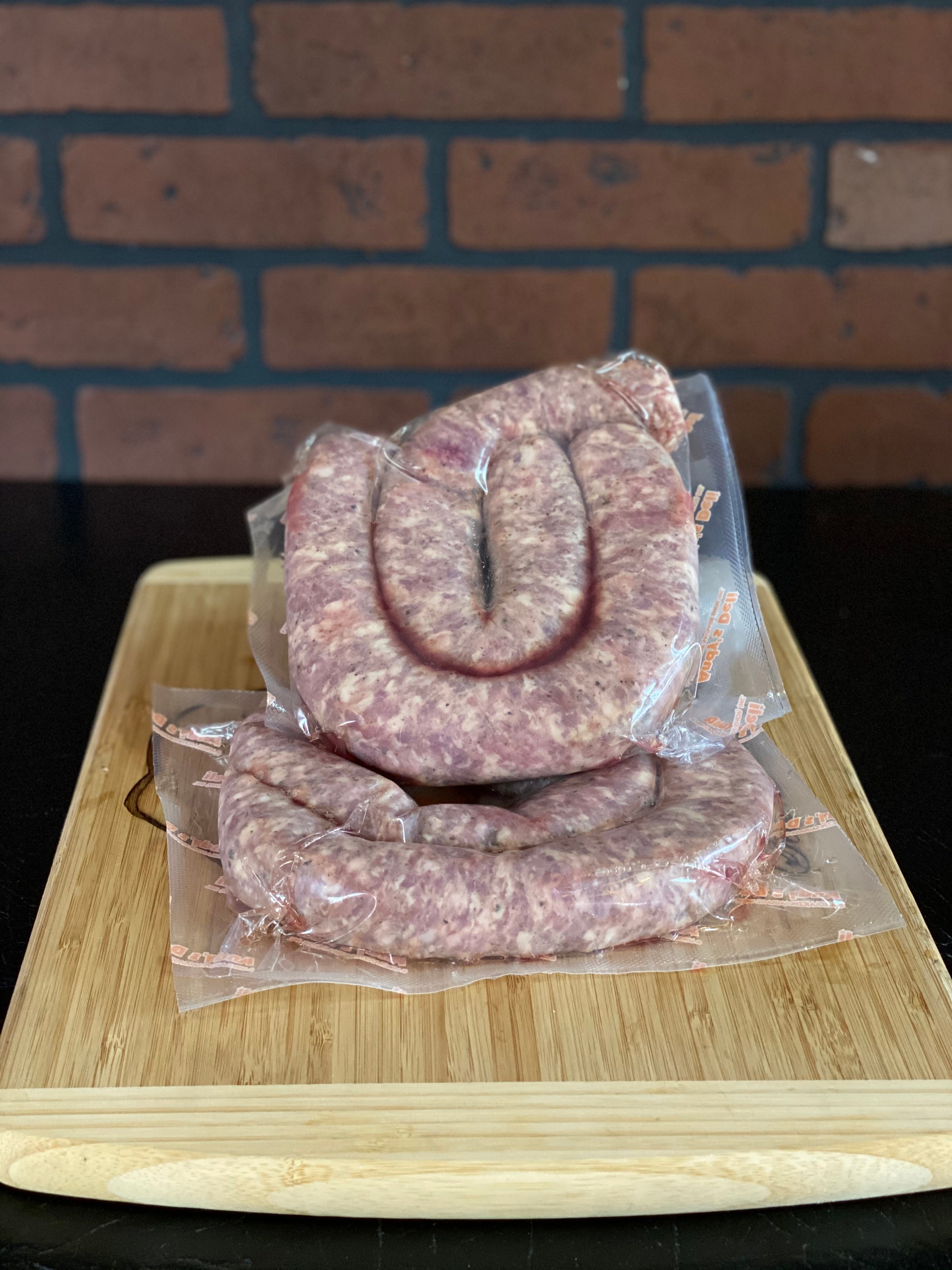 Fresh/raw/white Kielbasa 1ring vac. | Pulaski Deli