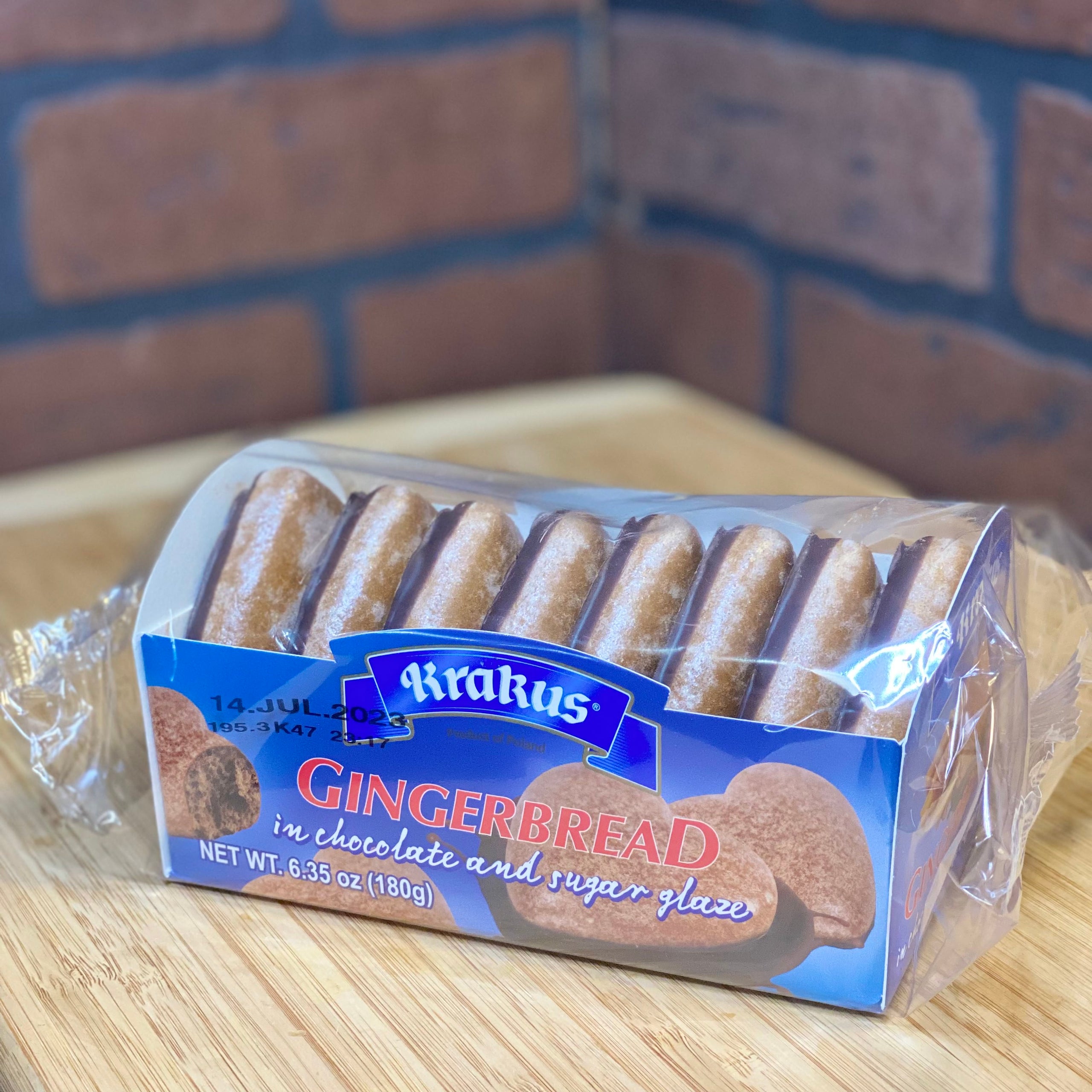 Gingerbread in chocolate sugar glaze Krakus | Pulaski Deli